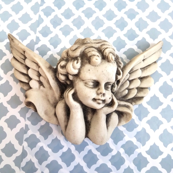 Wall Decor | Winged Cherub Wall Decor | Poshmark